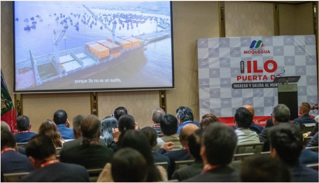 Foro en Lima destaca el potencial de Ilo como eje logístico y portuario del sur - Enapu